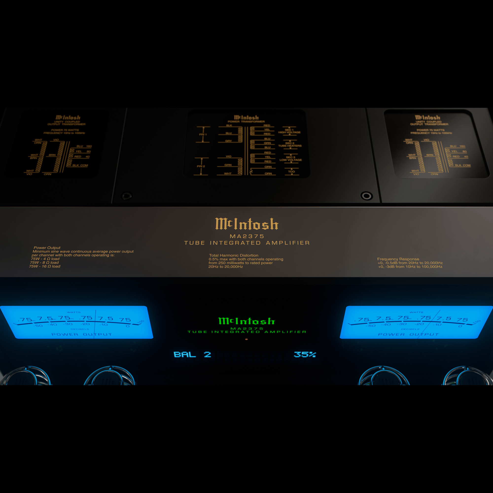 McIntosh Introduces the MA2375 Vacuum Tube Integrated Amplifier | HiFi ...